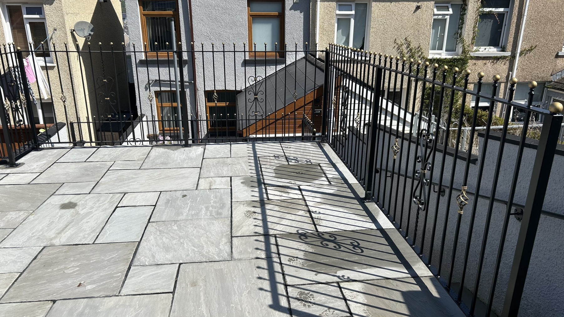 Wrought Iron Railings, Neath | Cimla Forge