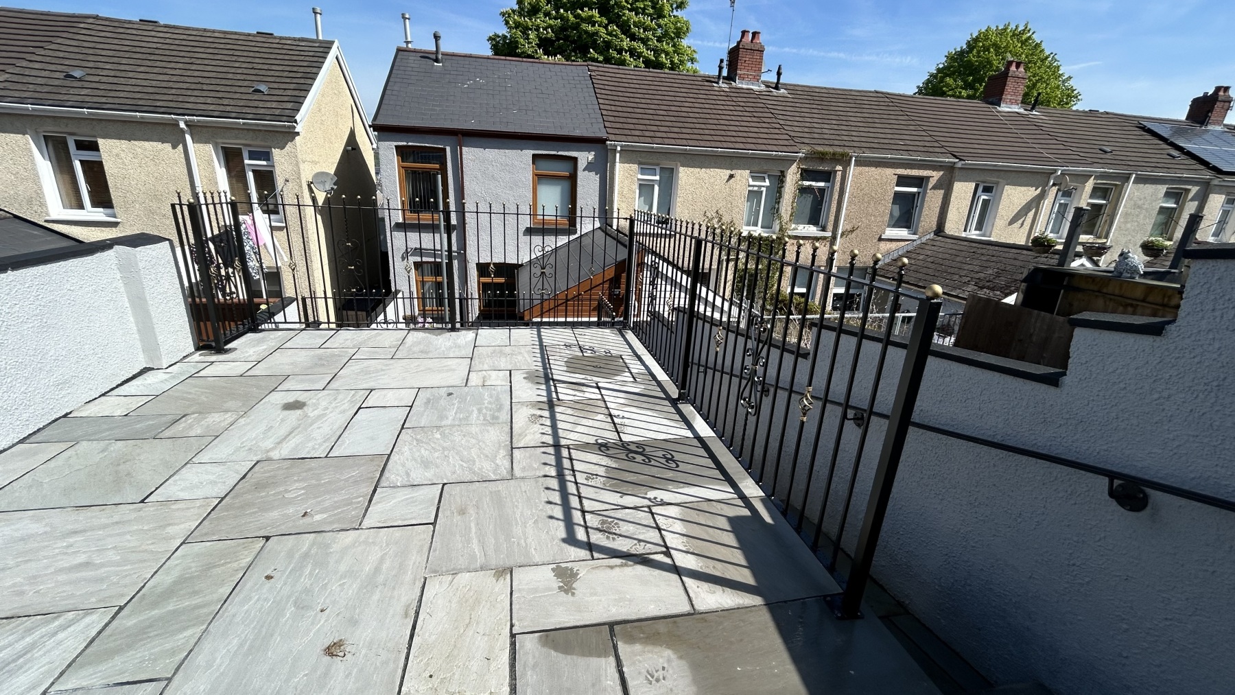 Wrought Iron Railings, Neath | Cimla Forge