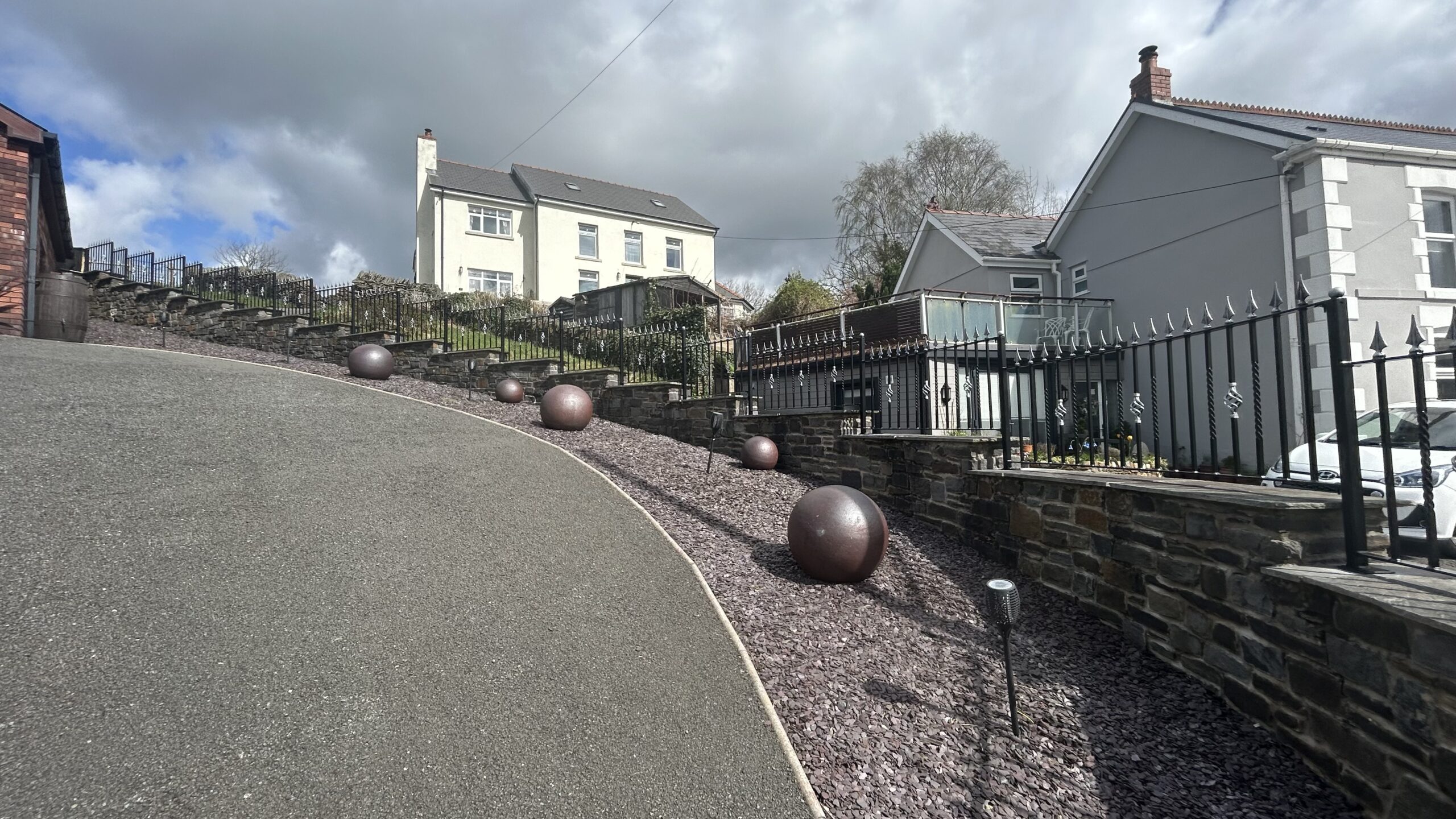 Wrought Iron Gates and Railings Alltwen | Cimla Forge